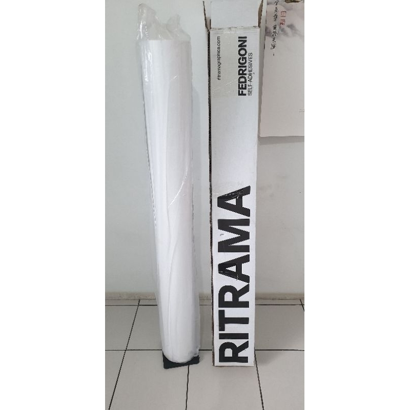 Jual Sticker Vinyl Ritrama Ekonomis 100 micron 42" ( 105 cm x 50 m ...