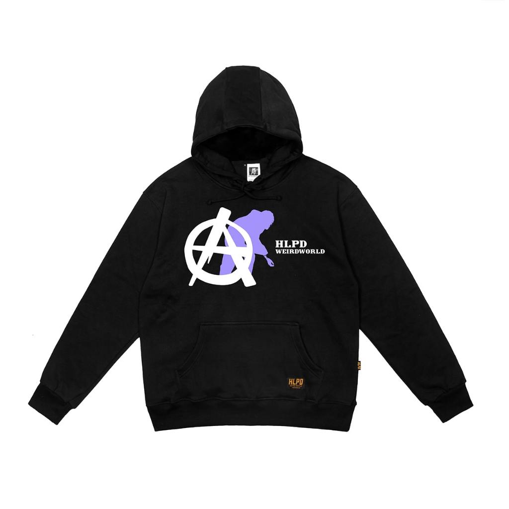 Jual HLPD WeirdWorld | Jaket | Sweater I Hoodie Anarchy | Shopee Indonesia