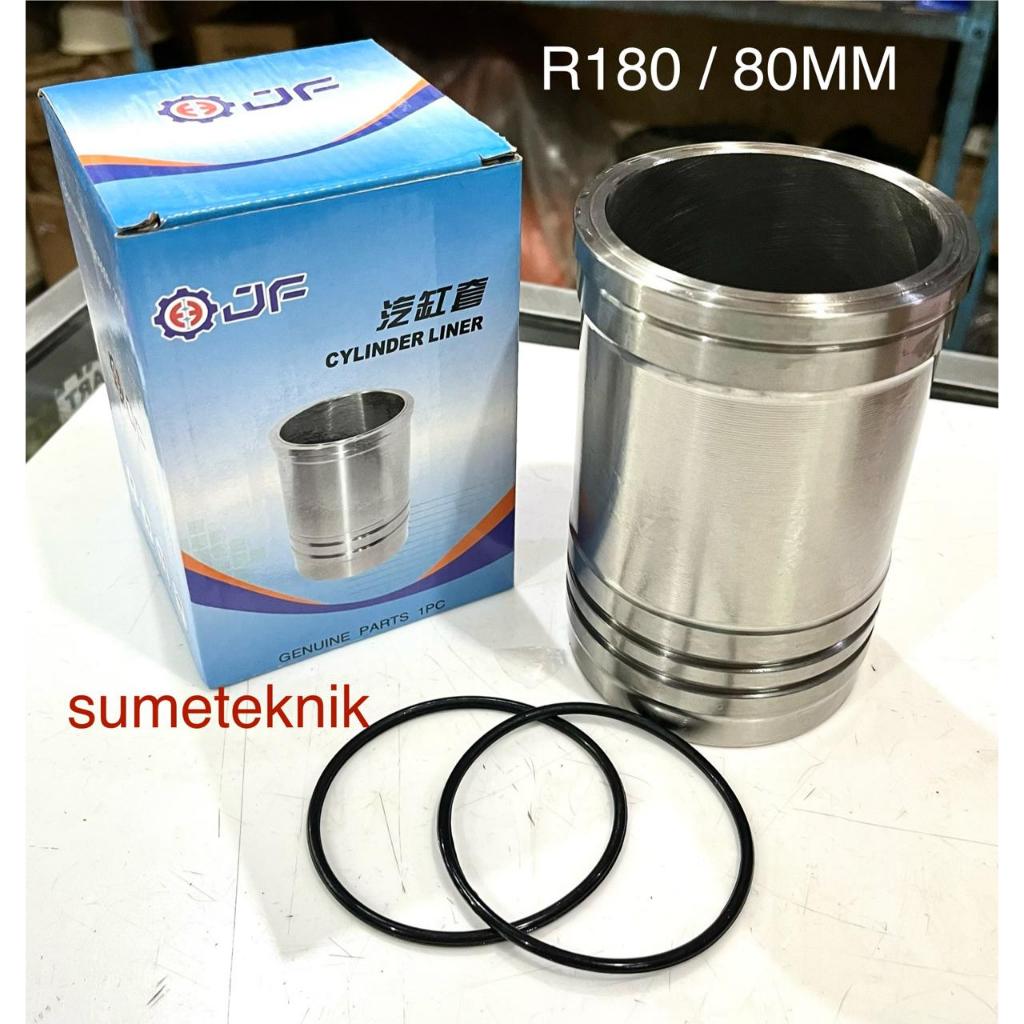 Jual Cylinder Liner R180 (80MM) Bureng R180 Diesel Solar R180 Liner ...