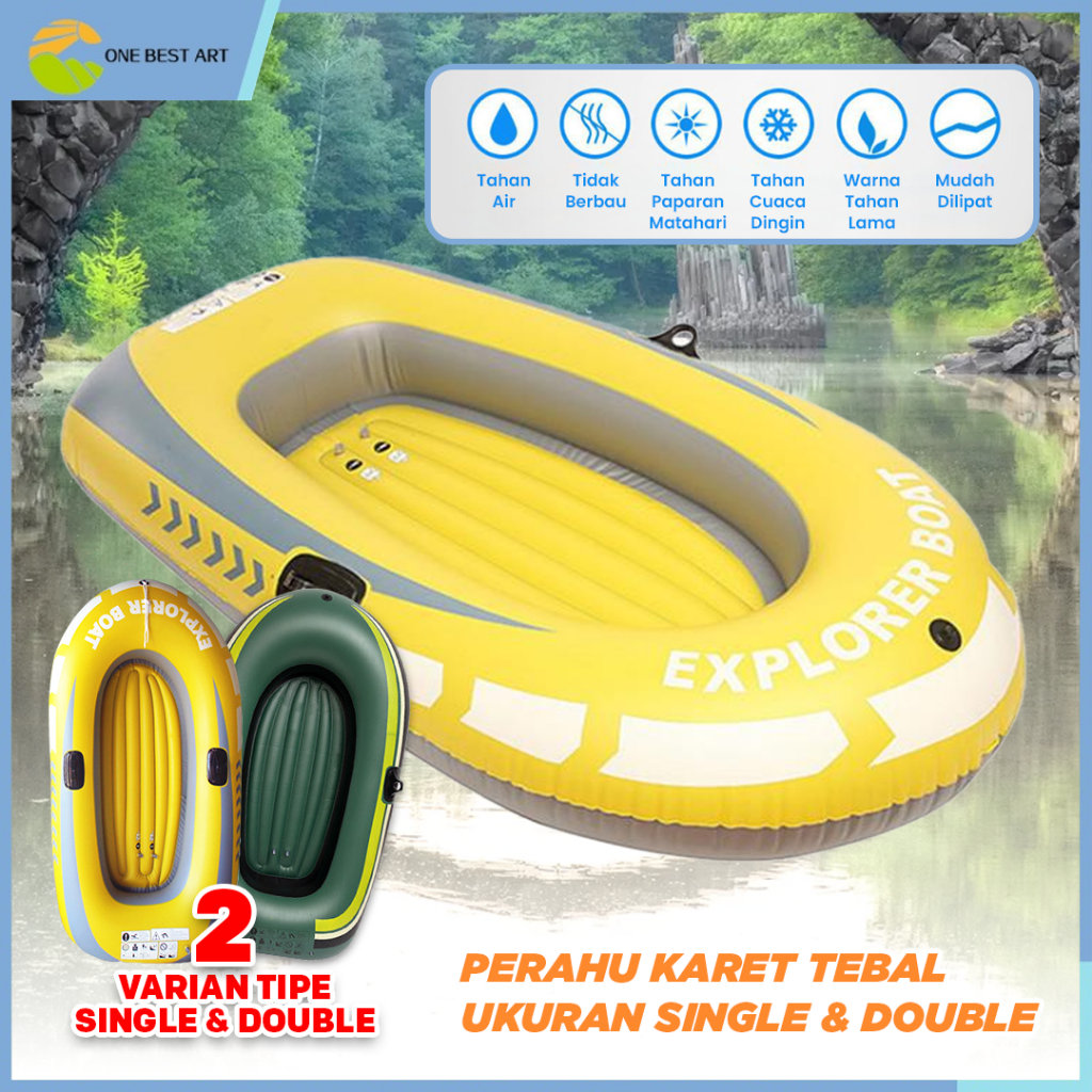 Jual One Best Art - Perahu Karet Inflatable Boat - Perahu Olahraga ...