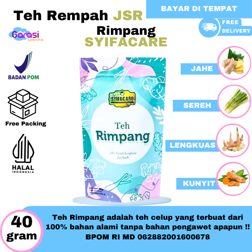 Jual Rimpang JSR Ramuan Teh Celup Rempah Rimpang Mendetoks Promil ...