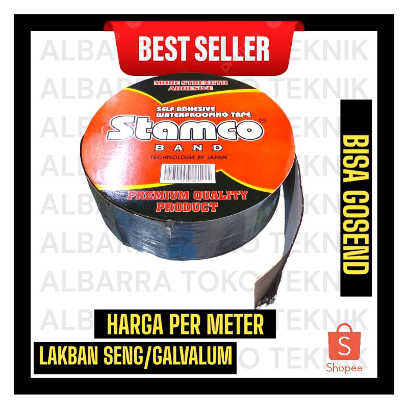 Jual Lakban Seng / Tambal Talang Aspal 5cm / Isolasi Seng / Lem Seng ...