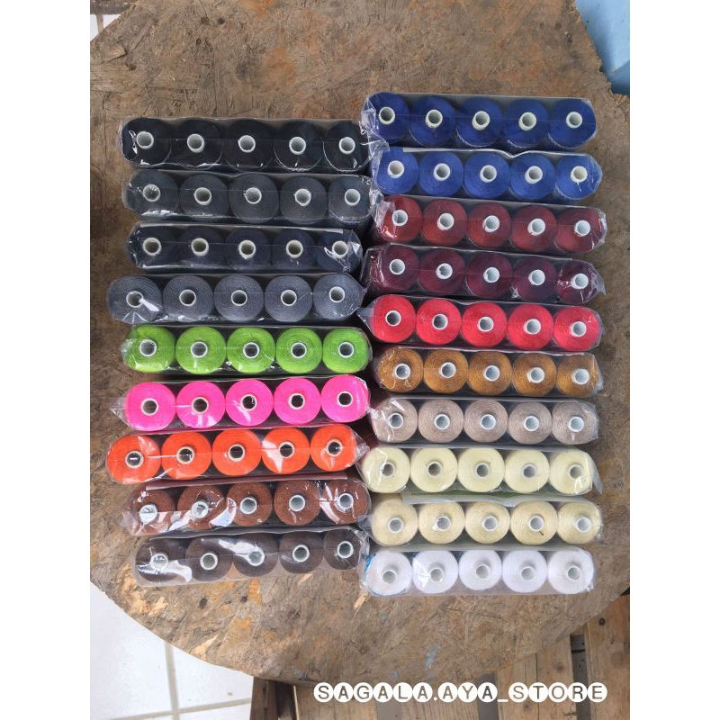 Jual benang jahit nylon benang nilon cap peniti no. 30/ 1 pack isi 10 ...