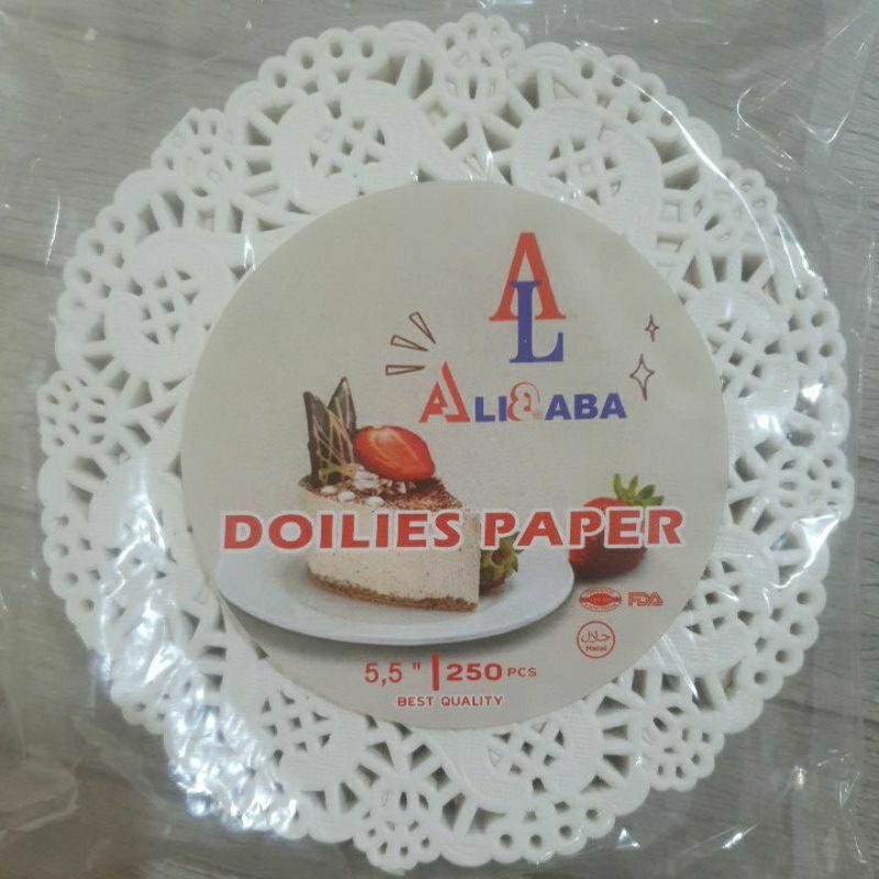 Jual Paper Doyleys 5,5 inch (250 pcs) | Shopee Indonesia