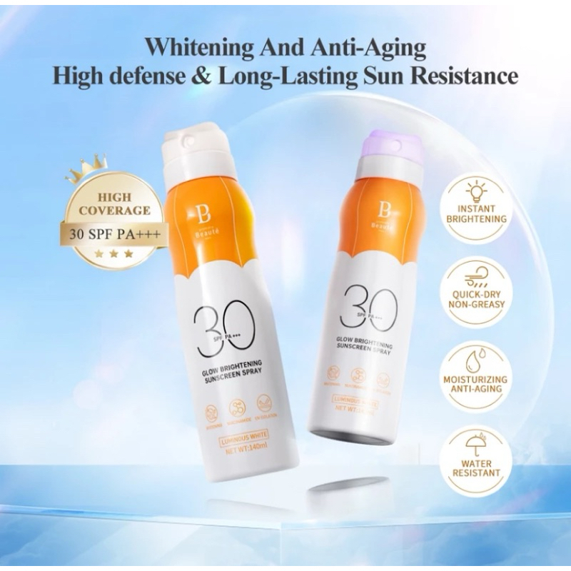 Jual YB 𝗣𝗥𝗘𝗠𝗜𝗘𝗥𝗘 𝗕𝗘𝗔𝗨𝗧𝗘 Sunscreen Spray 140ml (SPF 30 PA+++) Luminous ...