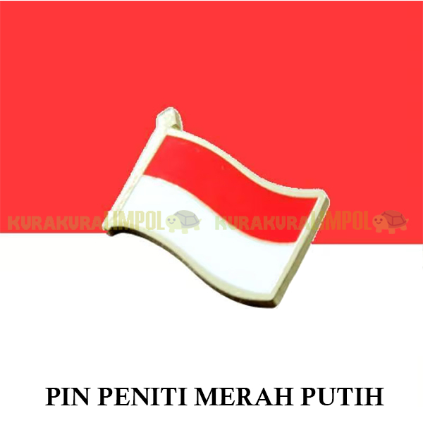 Jual Pin Peniti Merah Putih Bros Baju Dirgahayu HUT RI 17 Agustus ...