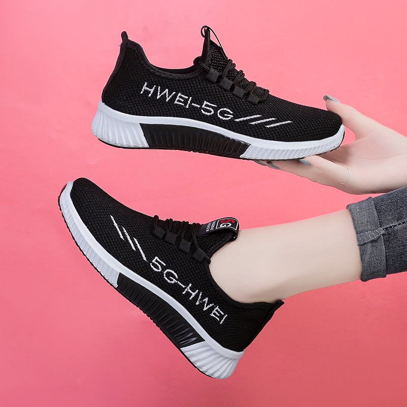 Jual Sepatu Kain Sepatu Flat Wanit Sepatu Kets Kerja Kasual Sepatu ...