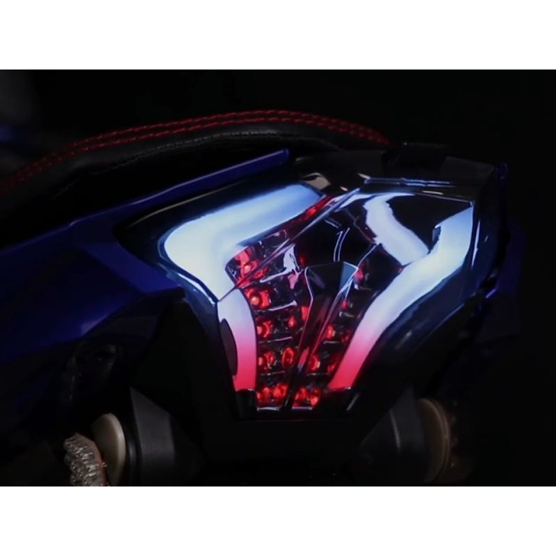 Jual STOP LAMPU 3 IN 1 YZF R25 LAMPU STOP LED RGB MX KING / MT25 LED ...