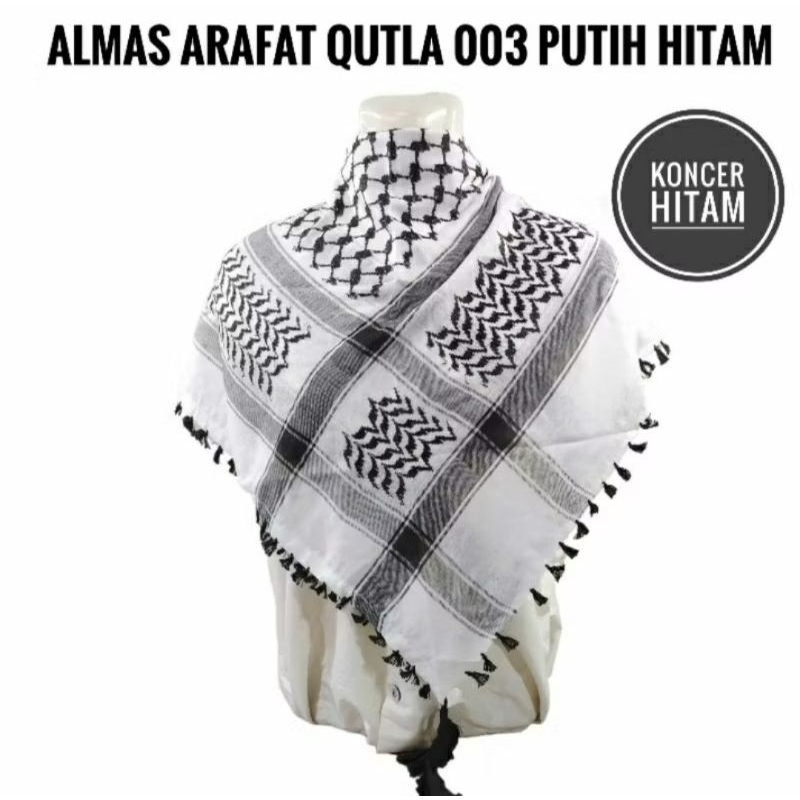 Jual SORBAN ALMAS SEGI EMPAT/SORBAN ULAMA/SORBAN PALESTIN | Shopee ...