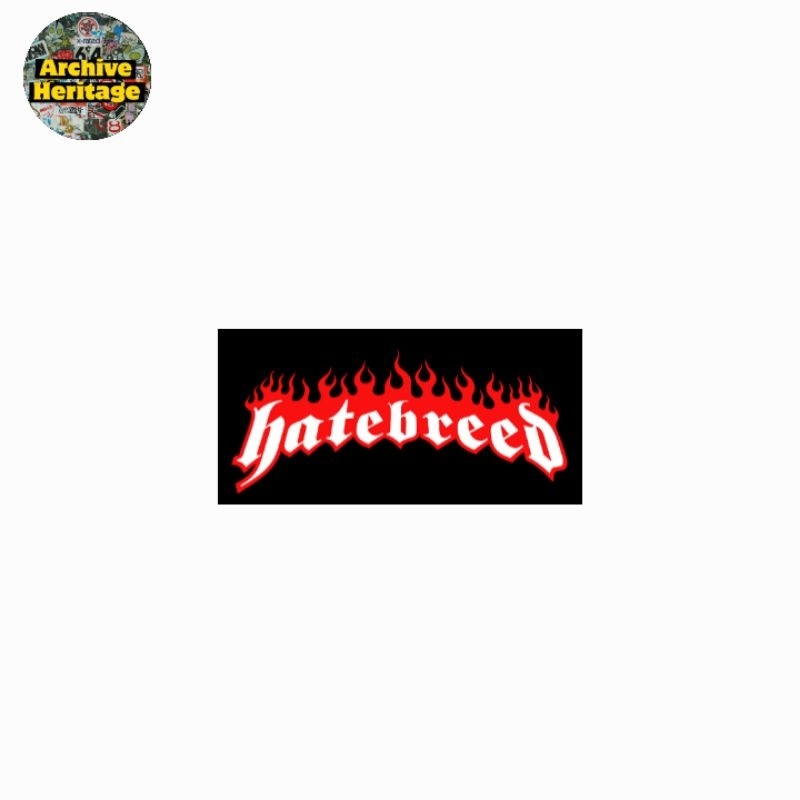 Jual sticker Hatebreed hardcore band NYHC stiker | Shopee Indonesia