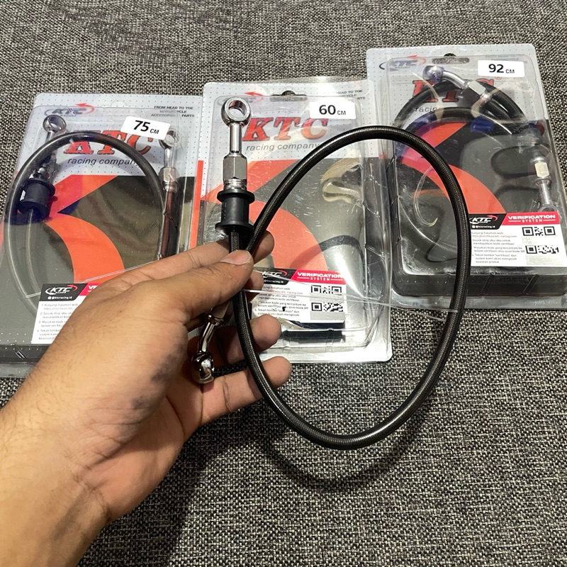 Jual Selang rem KTC slang rem KTC 60 75 92 CM Selang rem KTC universal Original | Shopee Indonesia