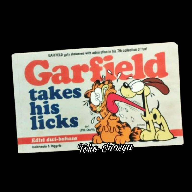 Jual KOMIK GARFIELD / TAKES HIS LAKES (EDISI DWI BAHASA) BY JIM DAVIS ...
