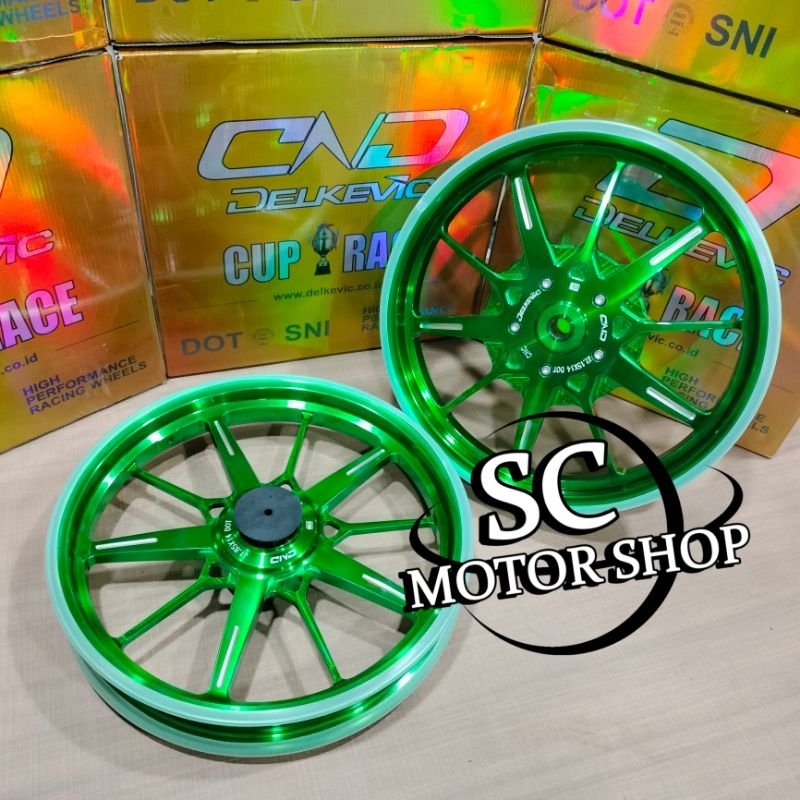 Jual Velg racing DELKEVIC DND X-speed series mio sporty - mio soul ...