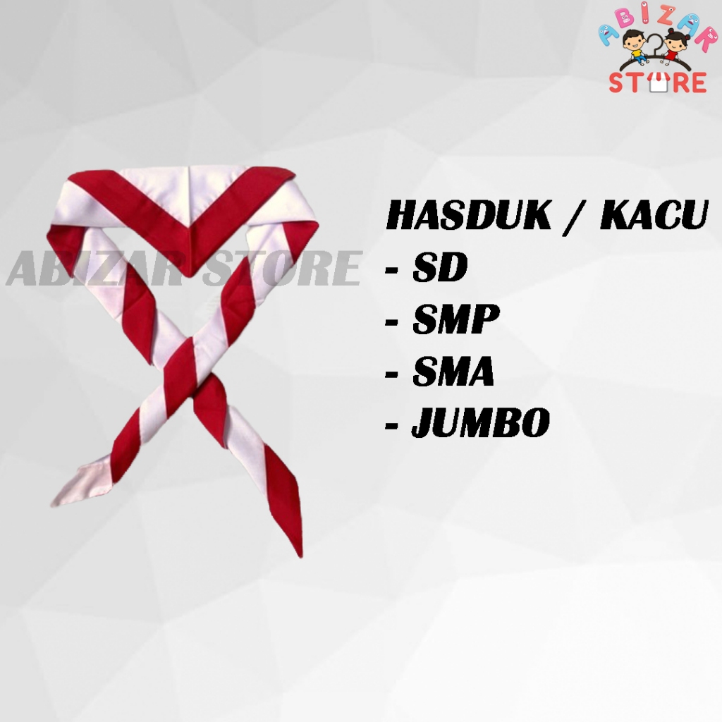 Jual Hasduk SD SMP SMA JUMBO bijian - Dasi Kacu Pramuka Bijian ...