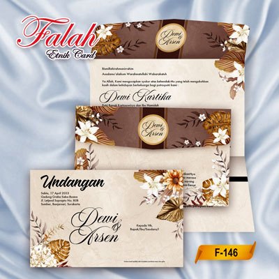 Jual Blangko Undangan Falah 146 | Blangko Undangan | Undangan Murah ...