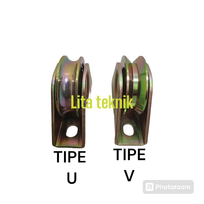Jual roda pagar 50mm harga satuan roda pagar besi tebal 50mm | Shopee ...