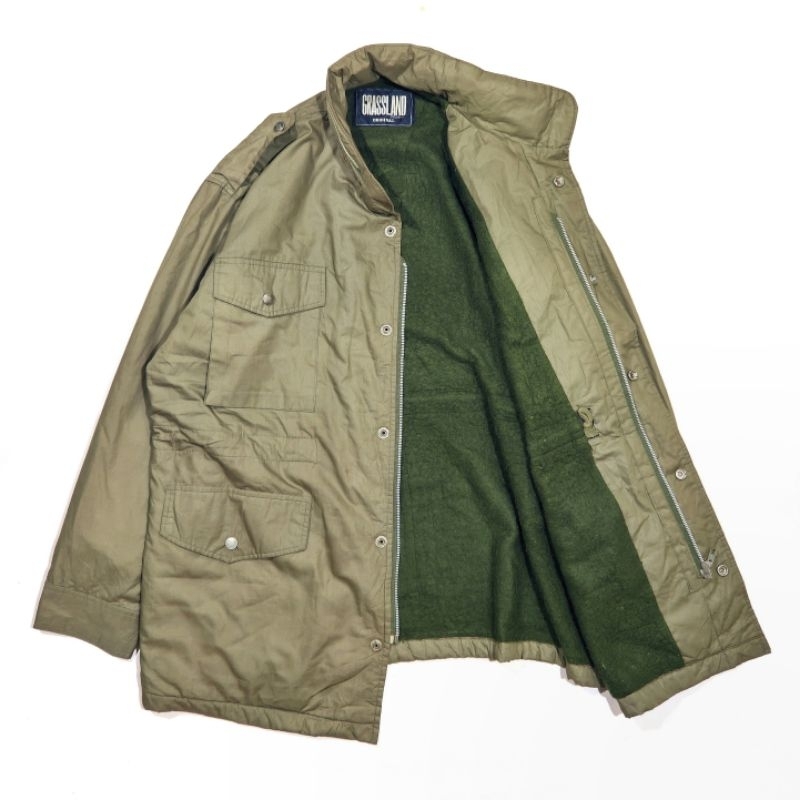 Jual Parka Army Inner Sherpa Jacket | Shopee Indonesia
