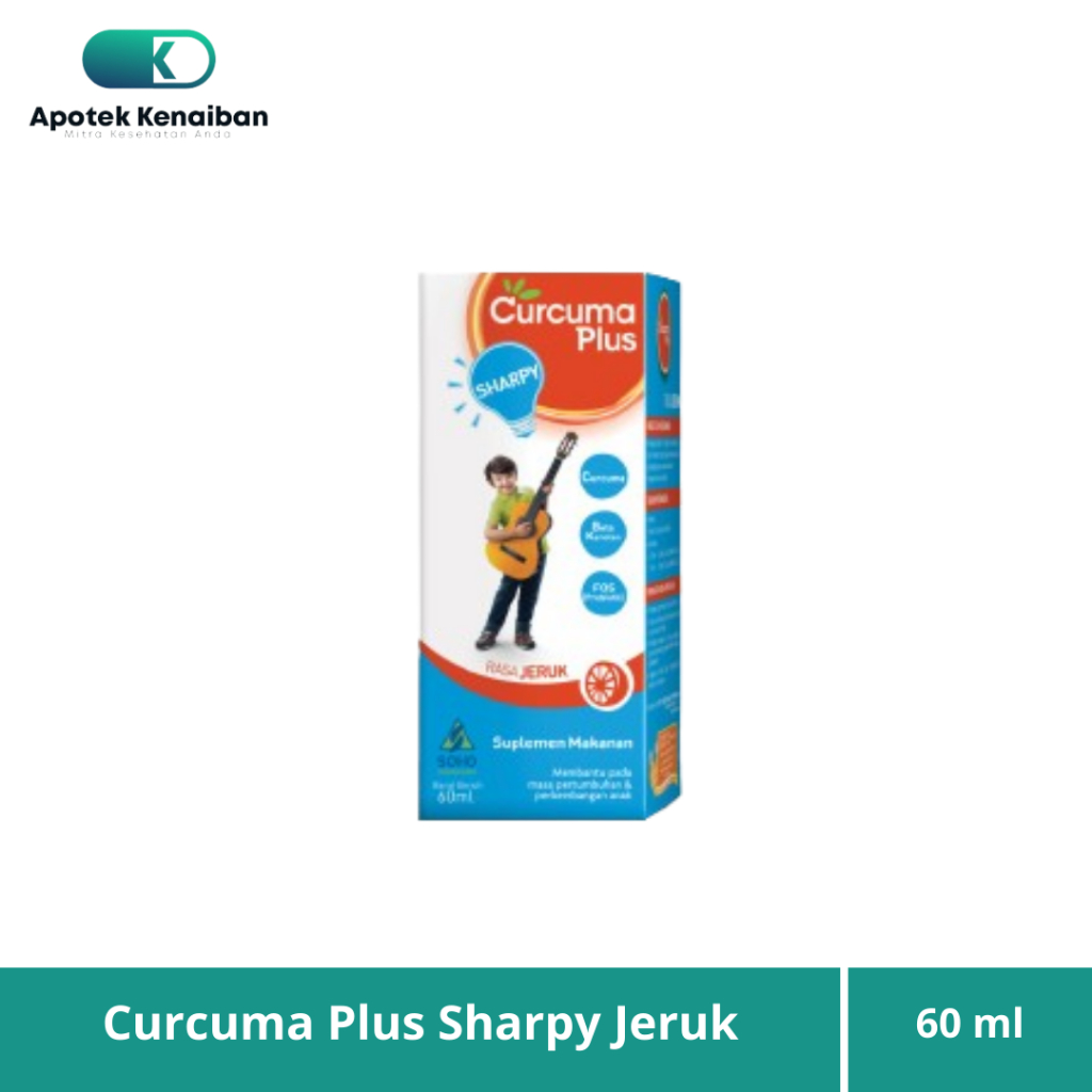 Jual CURCUMA PLUS SHARPY RASA JERUK 60 ML | Shopee Indonesia
