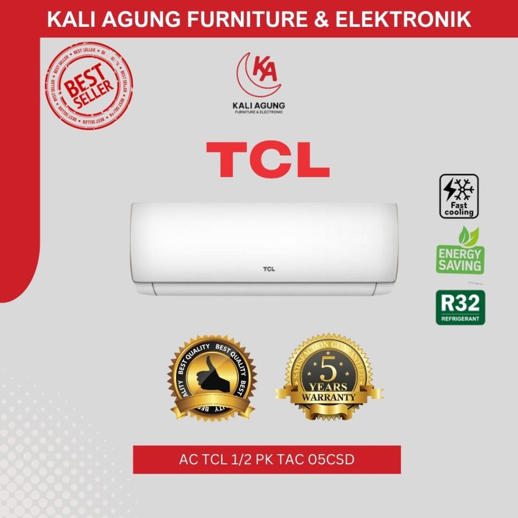 Jual AC TCL 1/2 PK TAC 05 CSD / AC LOW WATT / GRATIS PEMASANGAN SERANG KOTA | Shopee Indonesia