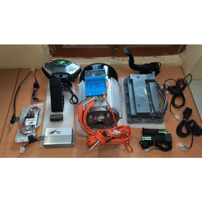 Jual Mobil Listrik 5KW 72V High Torque 70 Nm Motor PMSM Mesin Konversi ...