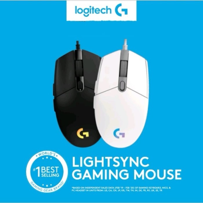 Jual Logitech G102 Mouse Gaming Wired RGB Lightsync with Macro | Shopee Indonesia