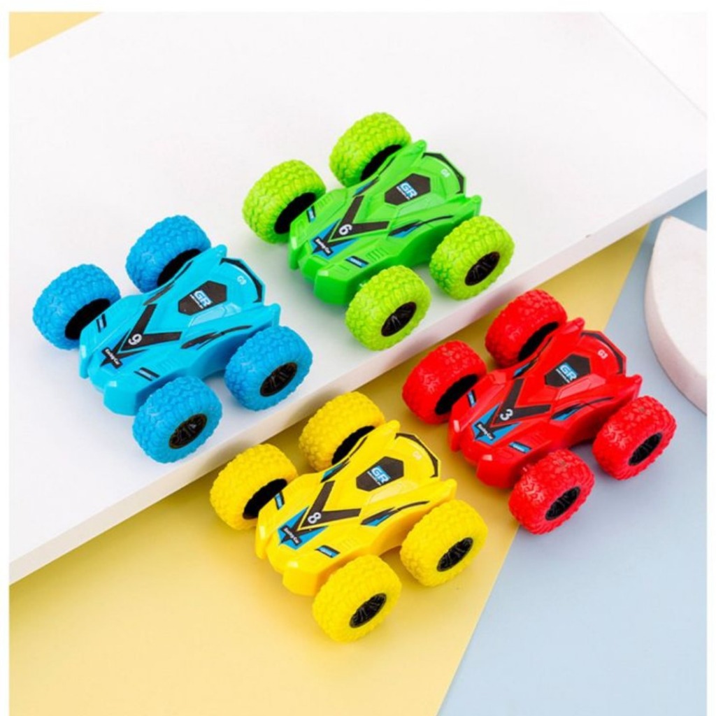 Jual [BOS]6688-51A)Mobil Mainan 2 Sisi Warna Solid / Mobil Putar Bolak ...