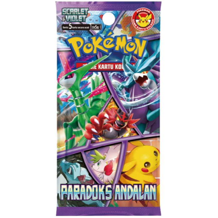 Jual Gramedia Bandung TSM - Pokemon Game Kartu Koleksi Card Scarlet & Violet Paradoks Andalan ...