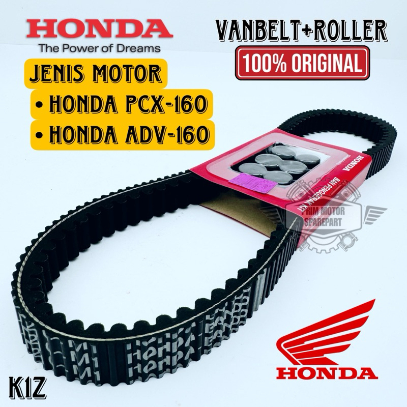 Jual VANBELT V-BELT+ROLLER HONDA PCX 160 HONDA ADV 160 KUALIATAS 100% HONDA AHM | Shopee Indonesia