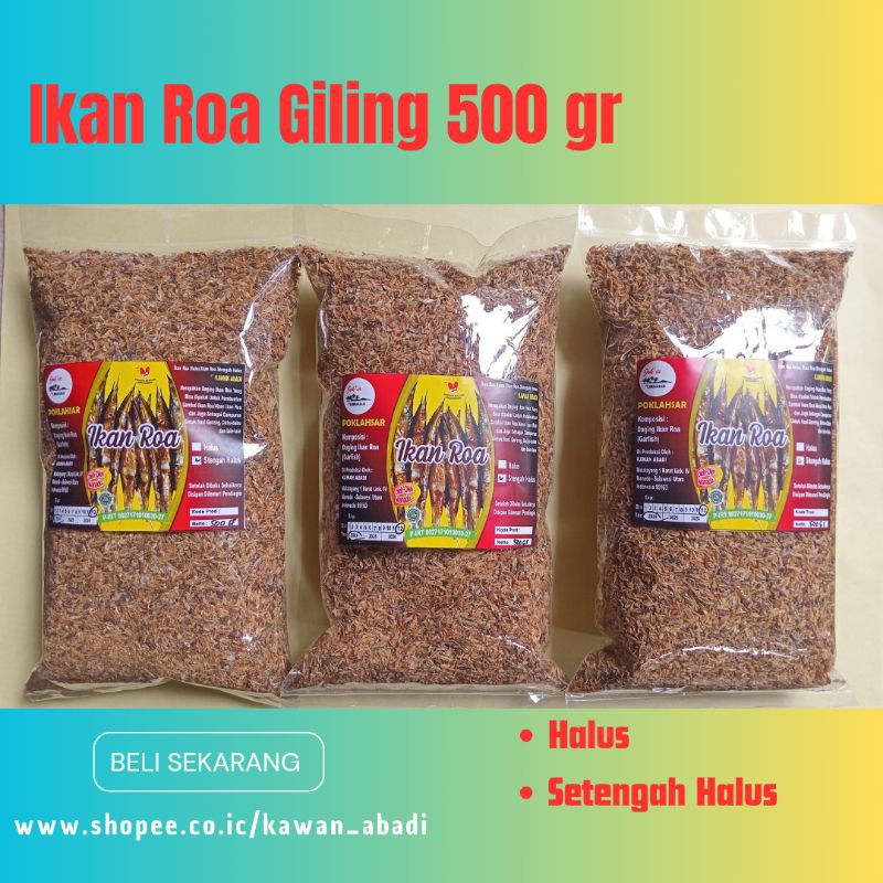 Jual Ikan Roa Halus/Ikan Roa Setengah Halus 500 gr | Shopee Indonesia