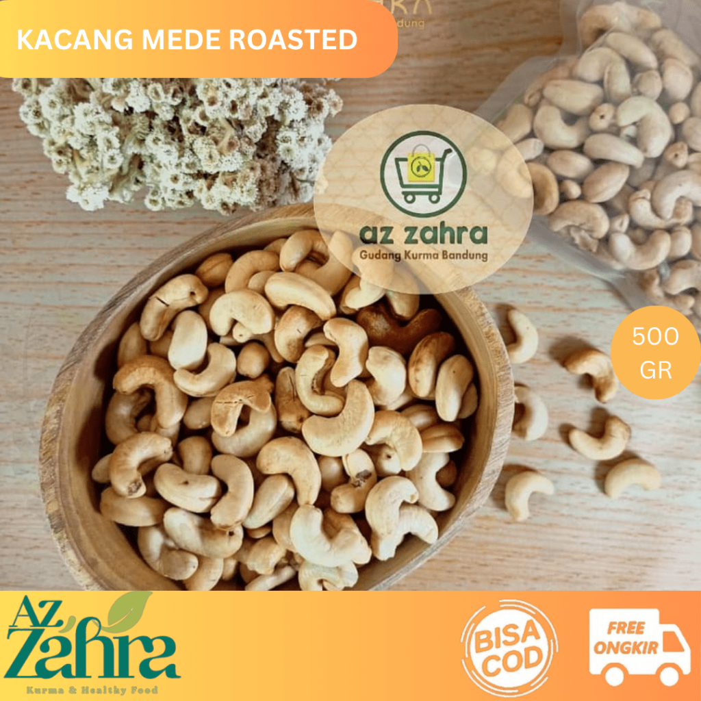 Jual Kacang Mede / Mete Panggang (Roasted) Premium 500 gram | Shopee ...