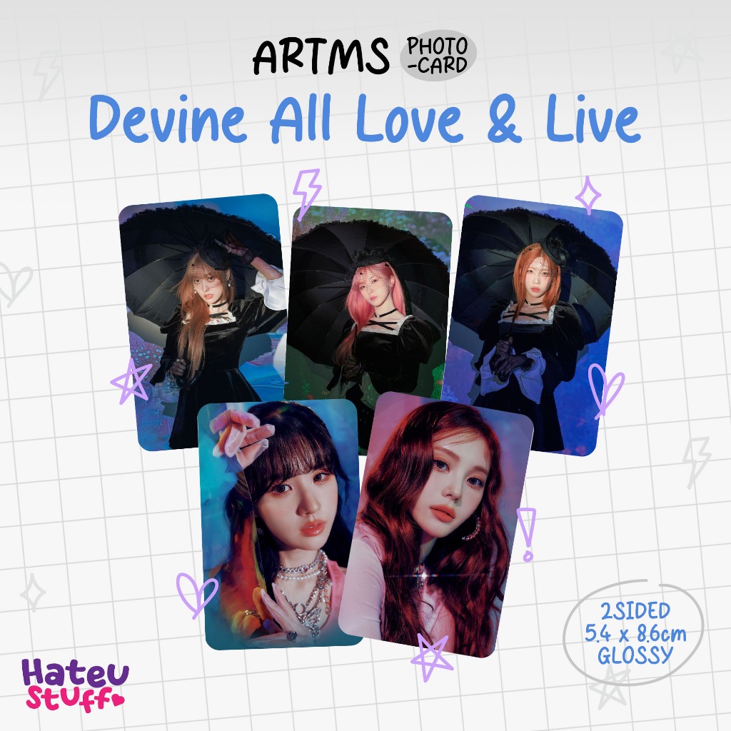 Jual ARTMS Unofficial Photocard Dall (Devine All Love & Live) Birth, Virtual Angel | Shopee ...
