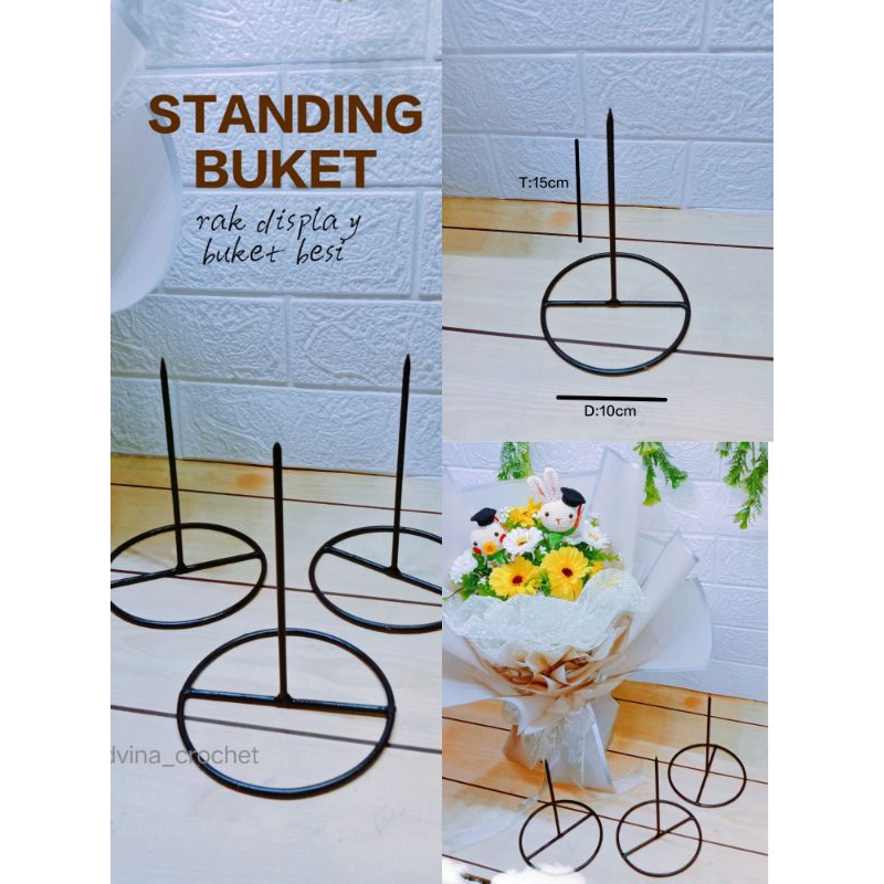 Jual rak standing buket/standing buket besi/standing buket | Shopee ...