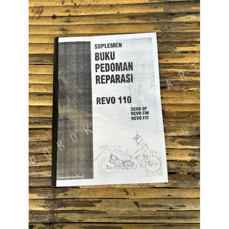 Jual Buku manual service Honda REVO 110 (B) | Shopee Indonesia
