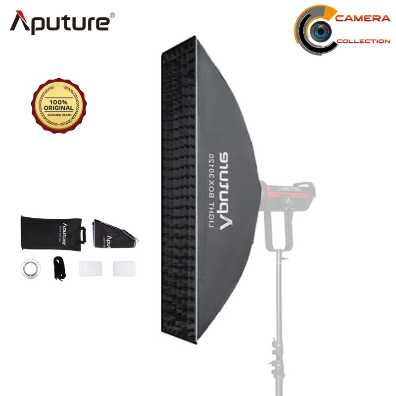 Jual Aputure Light Box 30120 Softbox 30x120cm with Honeycomb Grid ...
