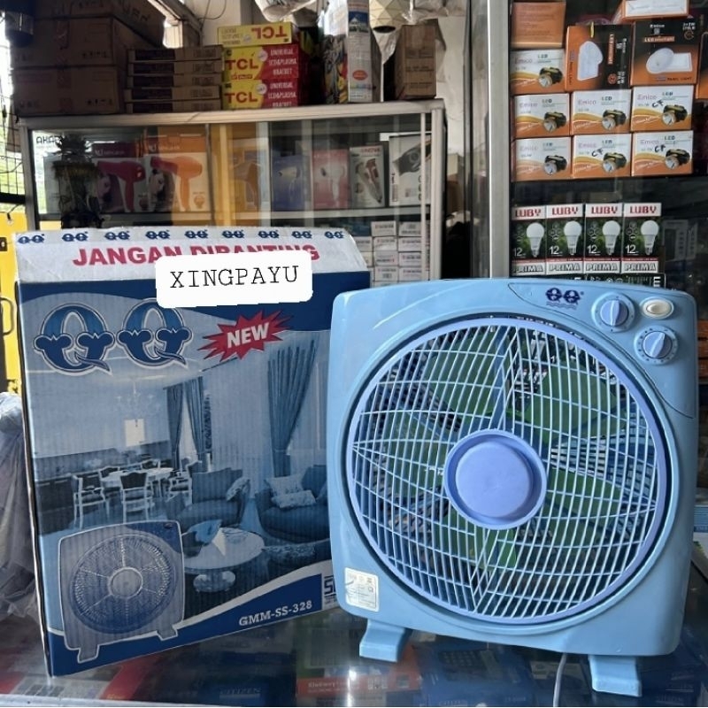 Jual Kipas Angin Box Fan QQ 12inch | Shopee Indonesia