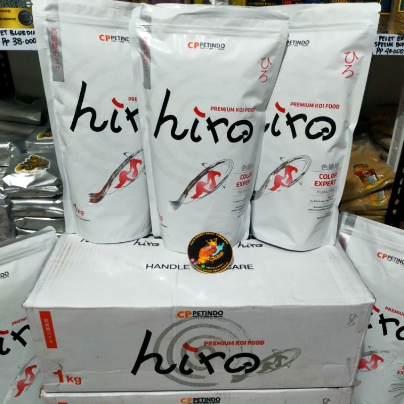 Jual Pelet HIRO COLOR EXPERT 1kg Pakan Ikan Koi CPPETINDO Pellet HIRO COLOR EXPERT 1kg Pakan ...