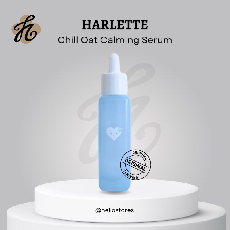Jual Harlette Chill Oat Calming Serum | Shopee Indonesia