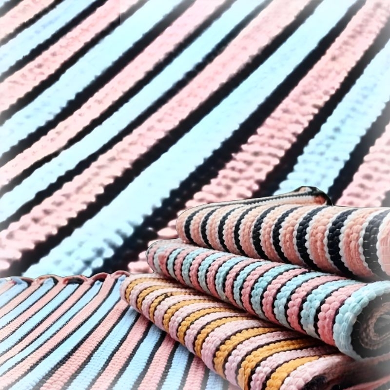 Jual Kesed Kaki Tenun Keset Kamar Mandi Anti slip Ukuran 40x60 cm ...