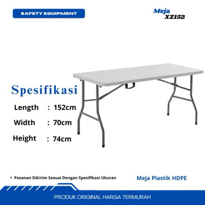 Jual Meja Lipat Fiber / Folding Table / Meja Cafe / Meja Makan Camping ...