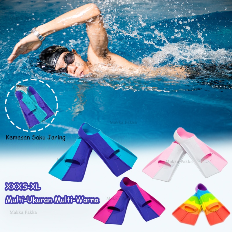 Jual Kaki Katak Renang Anak Berenang Fin Diving Sepatu Alat Bantu ...