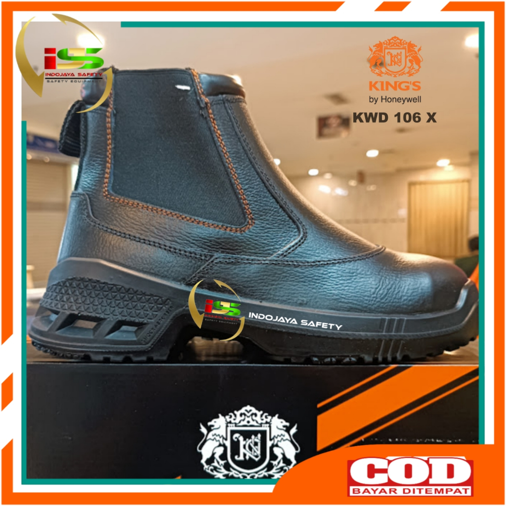 Jual Sepatu Safety King's Kwd 106 X Original - Safety Shoes Kings Kwd 106 X Honeywell | Shopee ...