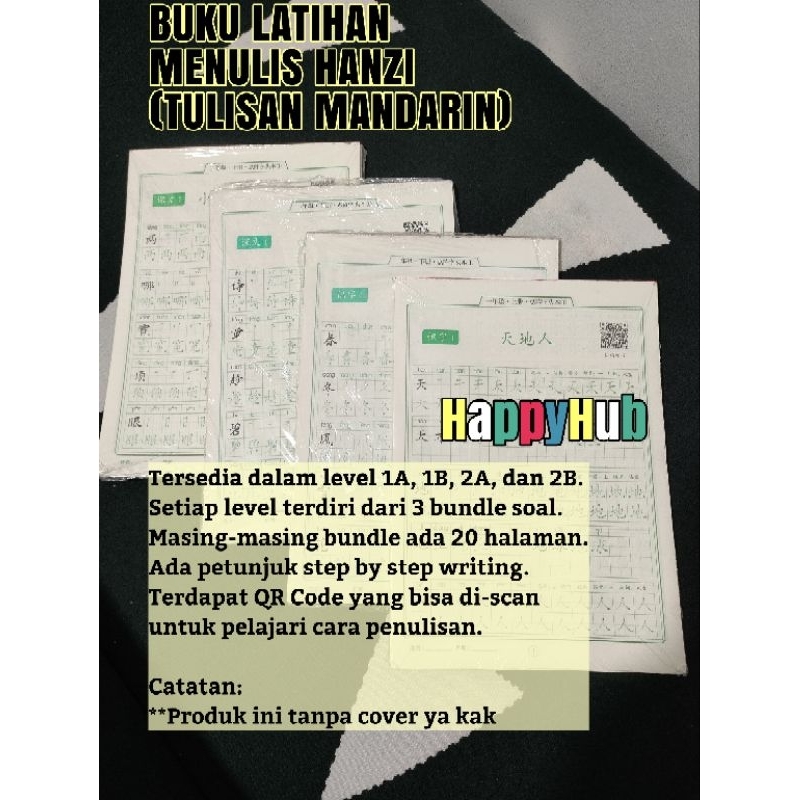 Jual Buku Latihan Menulis Hanzi (Tulisan Mandarin) | Shopee Indonesia