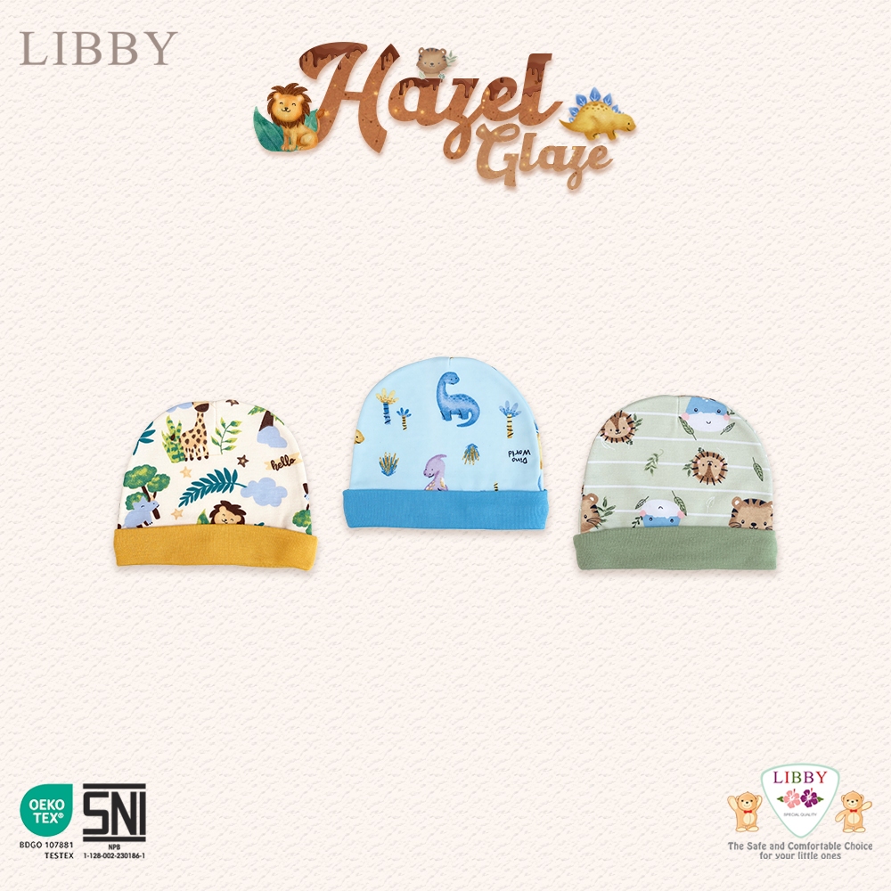 Jual Libby Topi Bulat / Rocco Series / Libby Topi Bayi / Lively Vibes / Hello Sunshine- libby ...