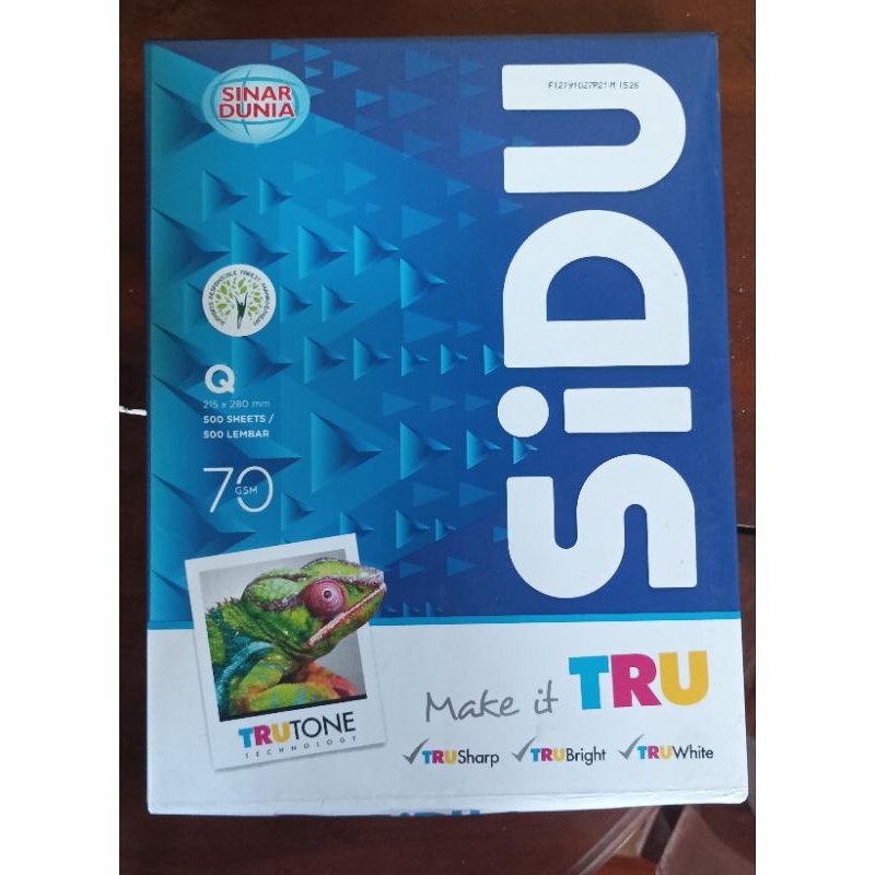 Jual Kertas Sidu Quarto 500 lembar 70grm | Shopee Indonesia