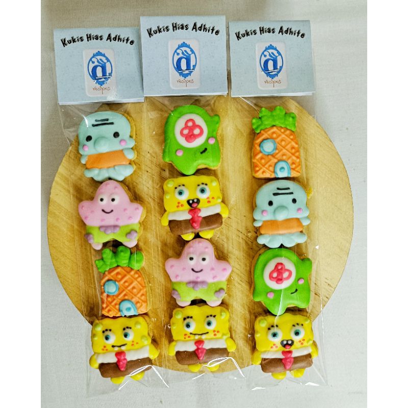 Jual Kukis Hias Mini isi 4pc (Cartoon-1-) | Shopee Indonesia