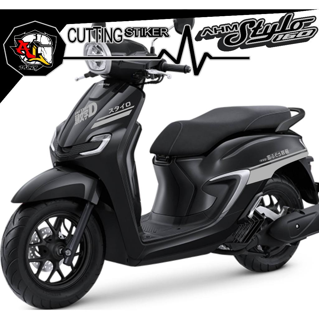 Jual STRIPING MOTOR AHM STYLO/SC.446A/STICKER CUTTING/STIKER SIMPEL ...