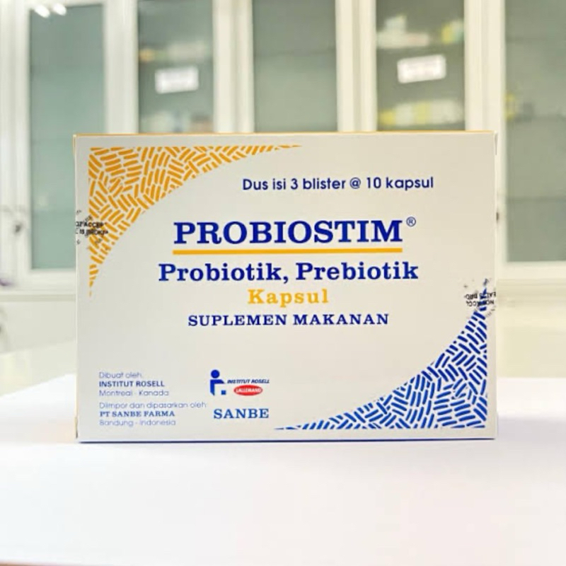 Jual PROBIOSTIM ( 1 BOX = 30 KAPSUL ) | Shopee Indonesia