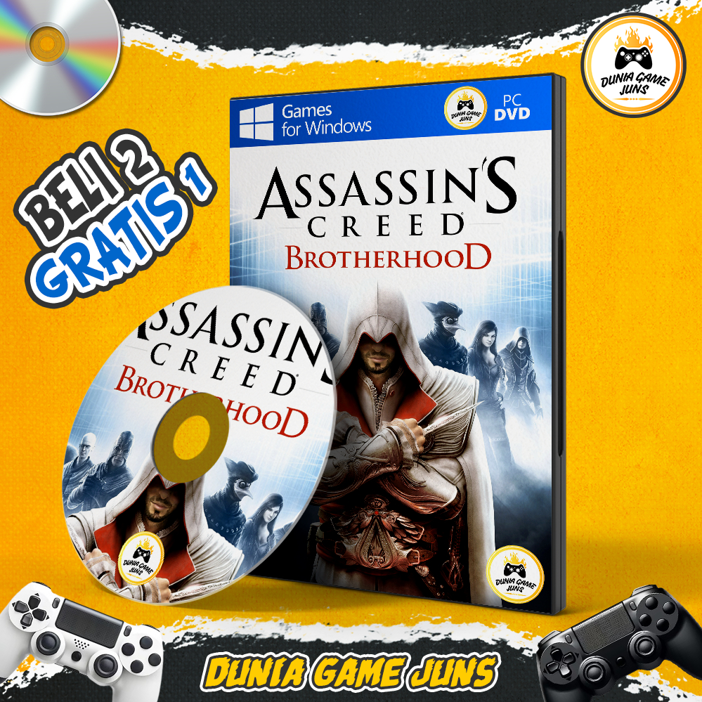 Jual Assassins Creed Brotherhood | AC Brotherhood | CD/DVD | Game PC ...