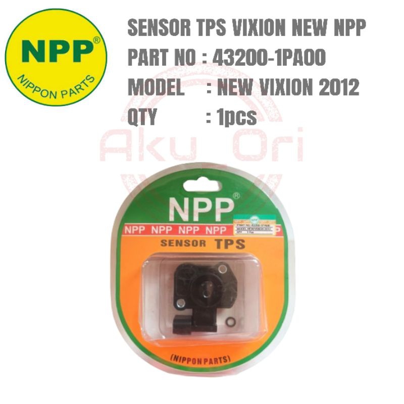Jual SENSOR TPS VIXION NEW (1PA) NPP sensor gas throtle Vixion new 2012 ...