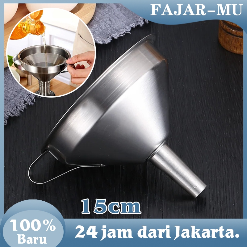 Jual Corong Stainless Steel Corong Air Filter Saringan Untuk Susu ...